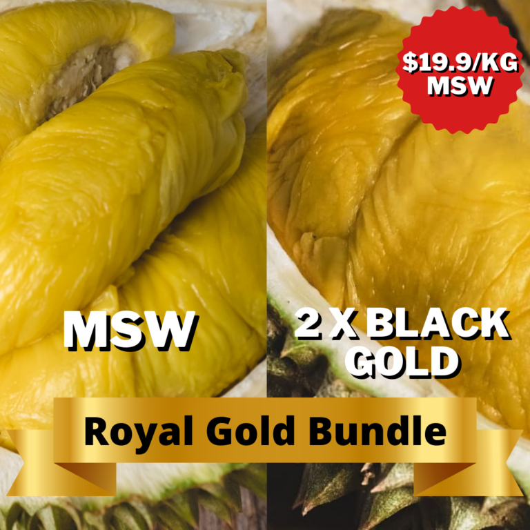 Royal Gold Bundle (800g X 3) - Durian Delivery Singapore